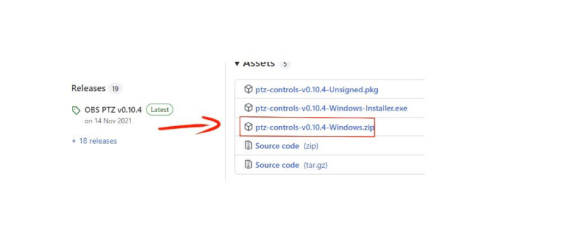 Installing the OBS plugin to your windows PC to control PTZ camera by OBS