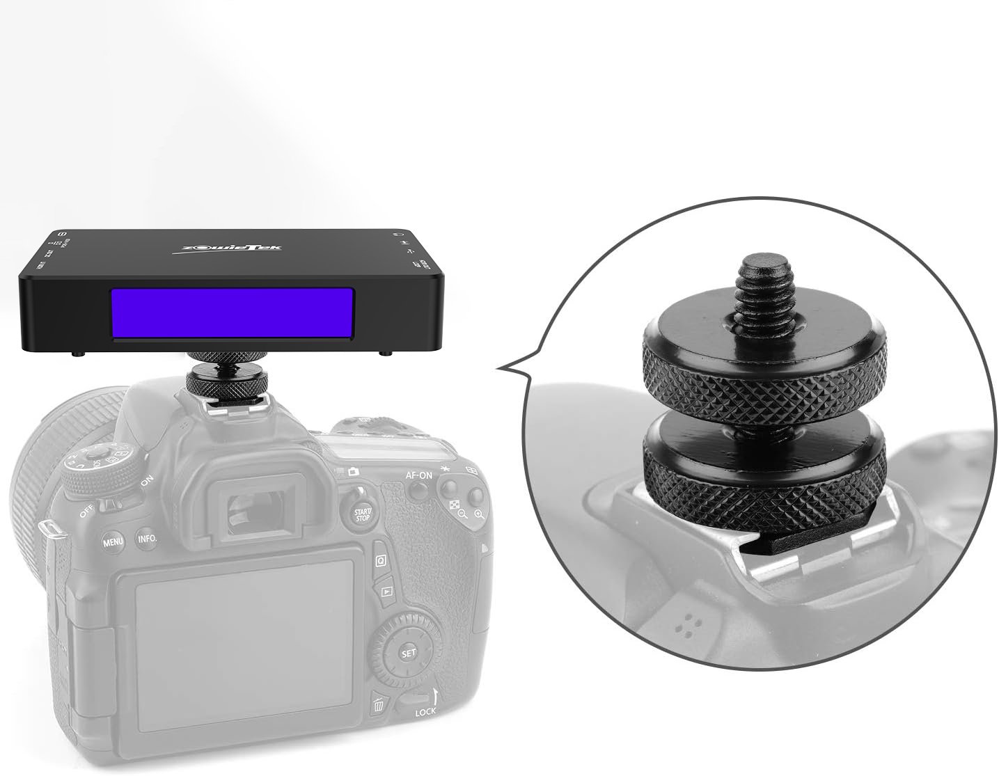 How to use cold shoe? - Zowietek Electronics, Ltd.