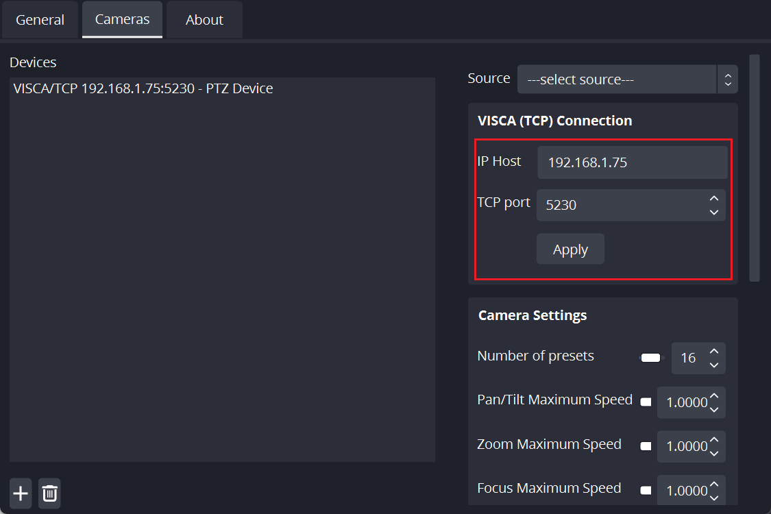 Installing the OBS plugin to your windows PC to control ZowiePTZ by OBS ...